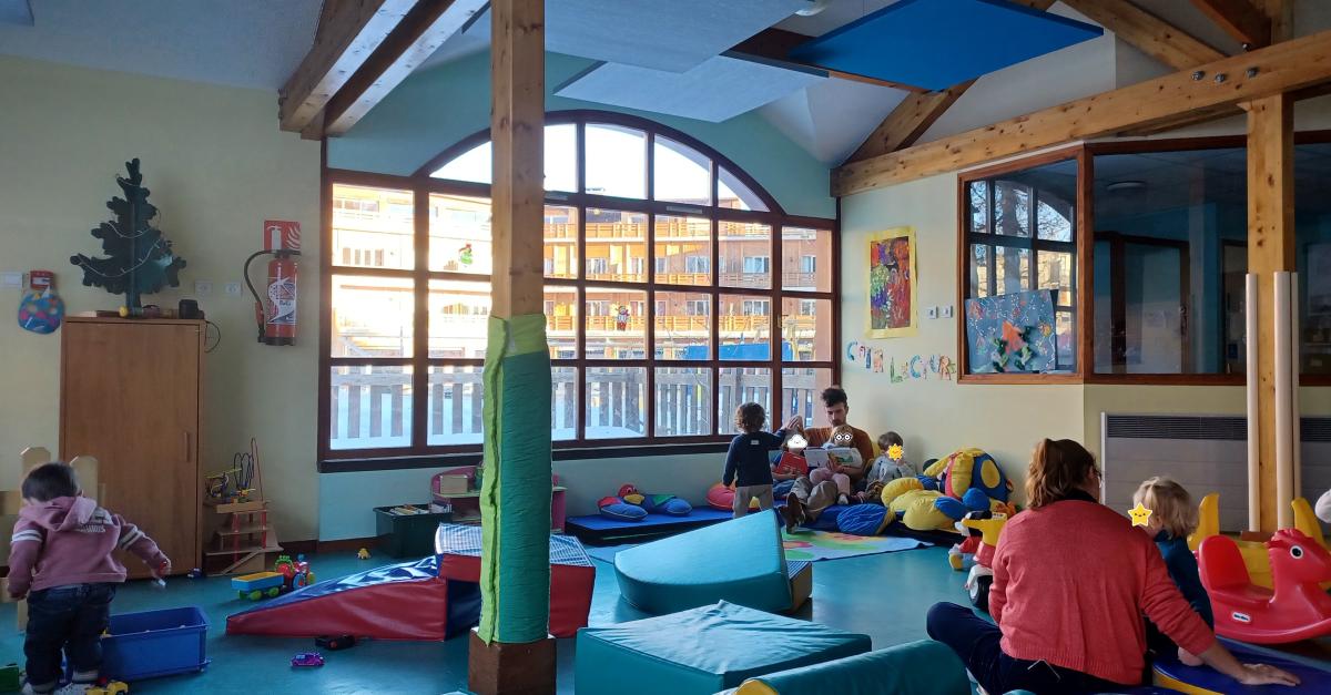 Les p'tits loups (Halte-garderie saisonnière de Pra Loup)